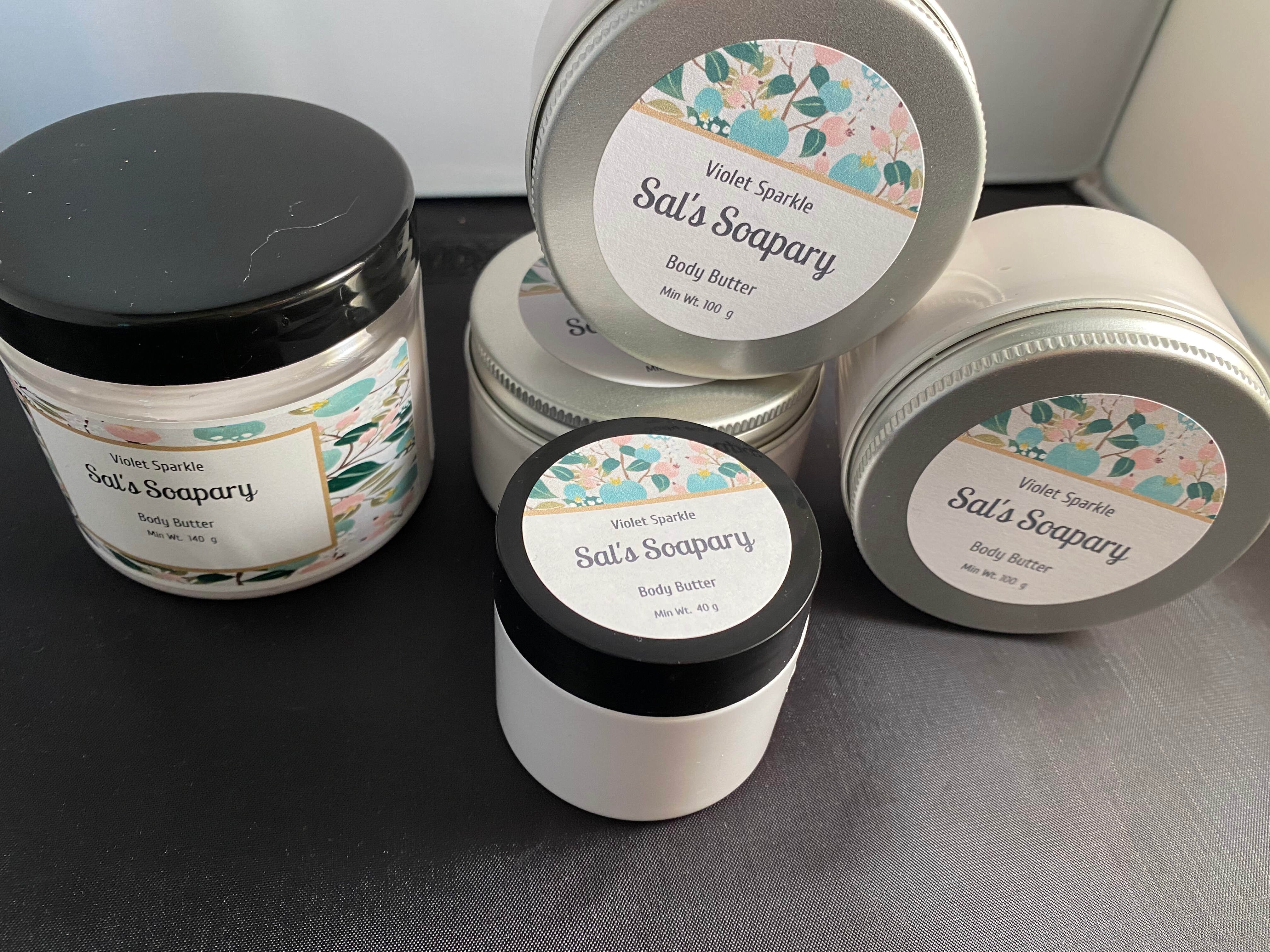 Violet Sparkle Body Butter | Sal’s Soapary