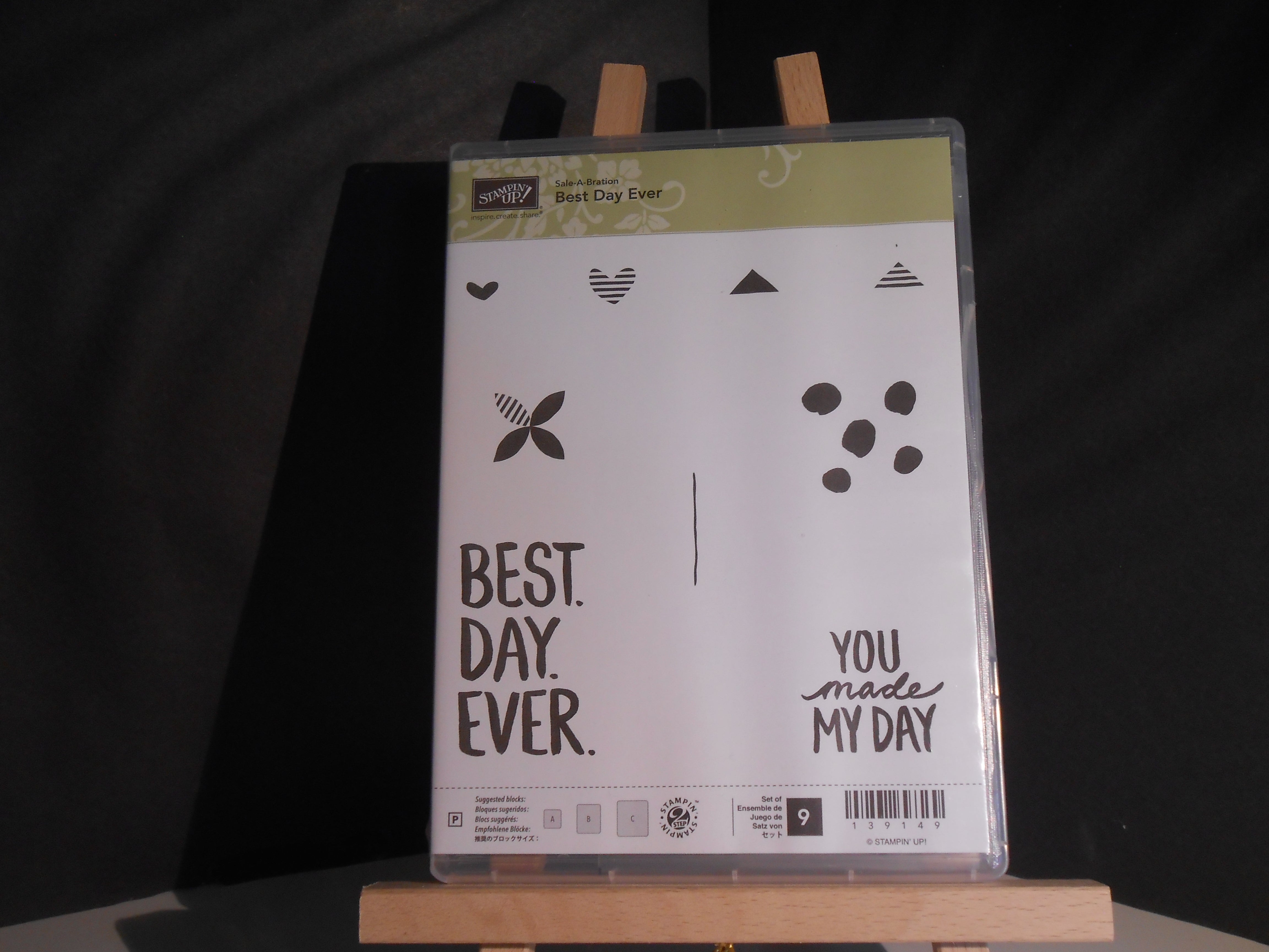 Best day ever stamp set | Sal’s Soapary